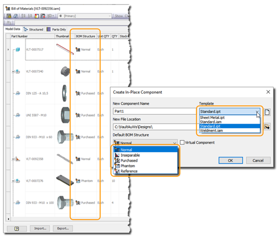Best Practices for Optimizing Your Autodesk Inventor & Vault BOM Structure
